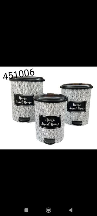 tris pattumiere con pedale 