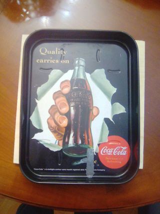 vassoio Coca-Cola rettangolare 