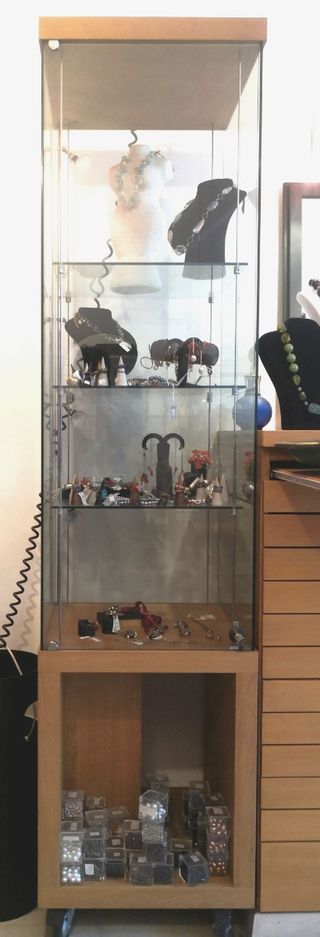 vetrinetta per gioielli