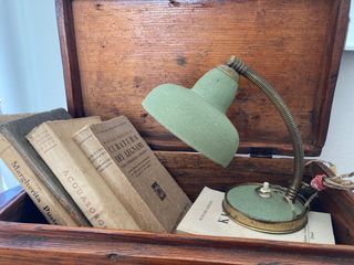 Lampada da tavolo vintage anni 50