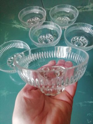 coppe gelato vintage collezione Nutella del 1971 