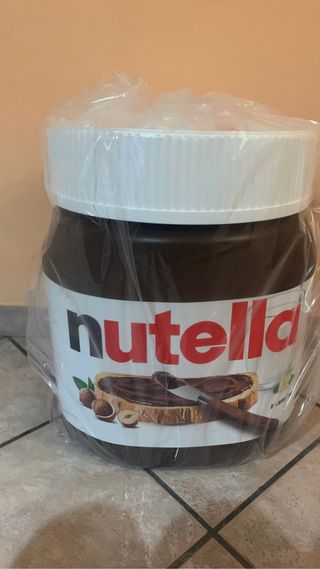 Pouf/Contenitore Nutella