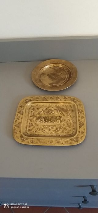 Set piattino e vassoietto