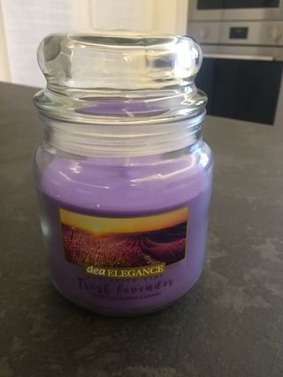 Candela profumo lavanda