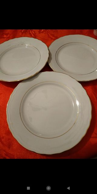 3 piatti da frutta Tognana