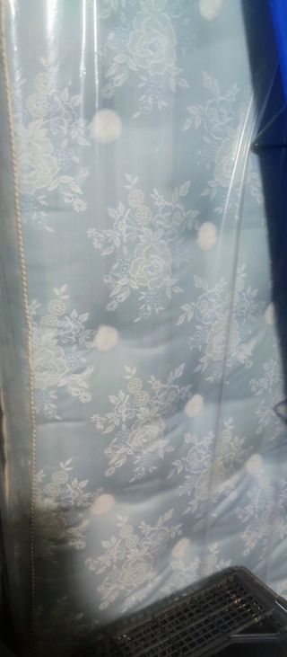 letto 1,5 piazza completo con doghe e materasso 