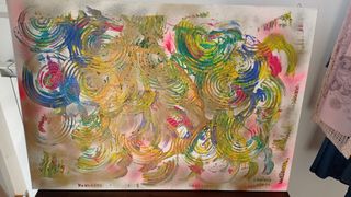 quadro astratto 100cmx70cm