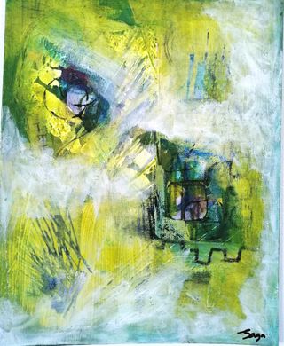 cuadro abstracto hacho a mano/quadro astratto