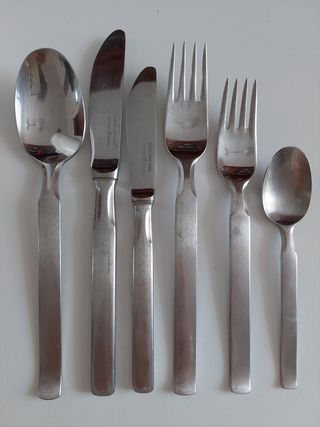 servizio posate Sambonet. 36 pezzi. Vintage 1972. 