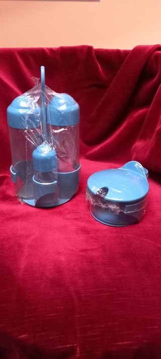 oliera 4 pezzi e formaggera