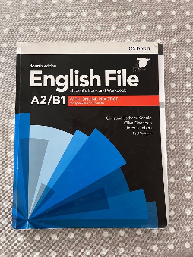 Libros ingles english file A1\/A2 y A2\/B1 de segunda mano por 10 EUR ...
