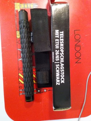 Bastone Telescopico e custodia 26/65 Nero MIL-TEC®