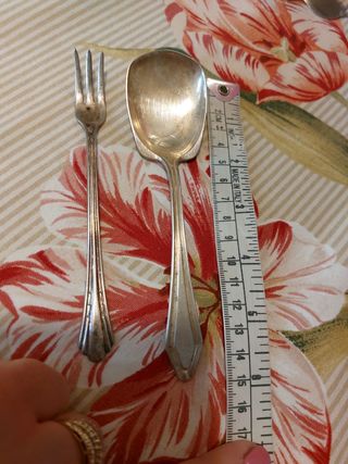 Silverplate Sppon and Fork
