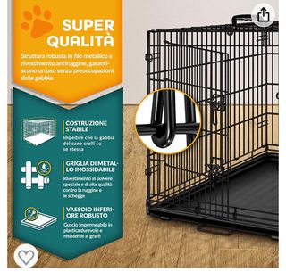 Cuccia pieghevole per Cani/gatti 