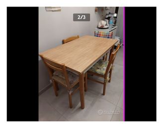 Tavolo e sedie