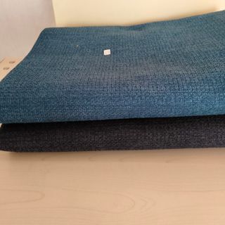 lotto di tessuti blu