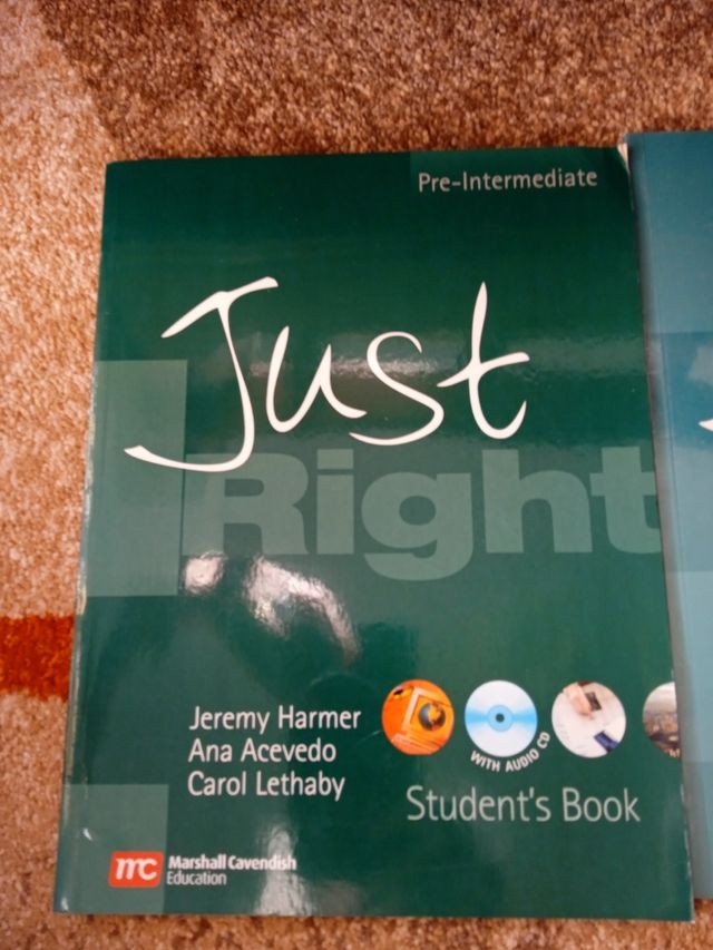 Just Right. Pre Intermediate. Libro y ejercicios de segunda mano por 22 ...