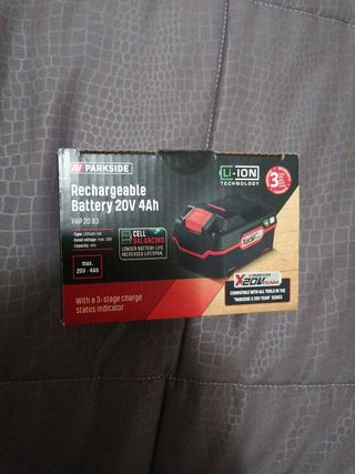 Parkside Batteria 20v 4ah