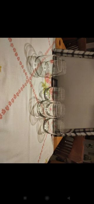 Lotto 6 bicchieri Bormioli cristallo sonoro