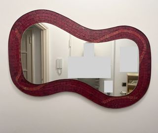 Specchio moderno tessere di vetro