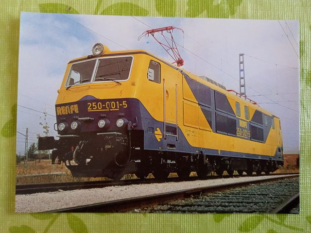 Postal Renfe locomotora serie 250 de segunda mano por 3 EUR en Talavera ...