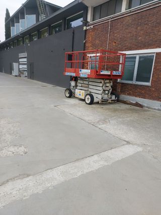 piattaforma aerea cte batteria