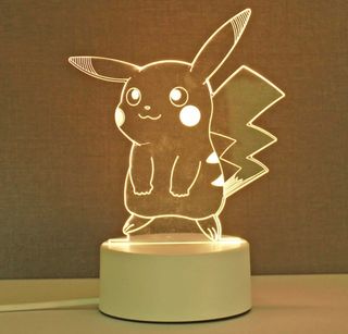 Lampada Pokémon pikachu 