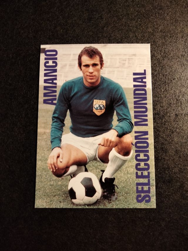 PELE \/ AMANCIO #181 REAL MADRID ORO MAGIC BOX de segunda mano por 22 ...