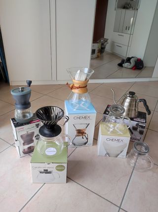 vendo 5 prodotti HARIO/BONAVITA per caffè
