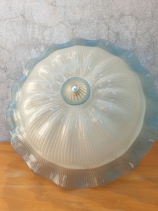 Plafoniera vetro bicolore