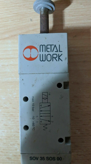 Metal Work SOV 35 SOS OO Valvola Pneumatica
