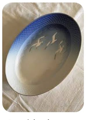 piatto ovale cophenaghen volo dei gabbiani