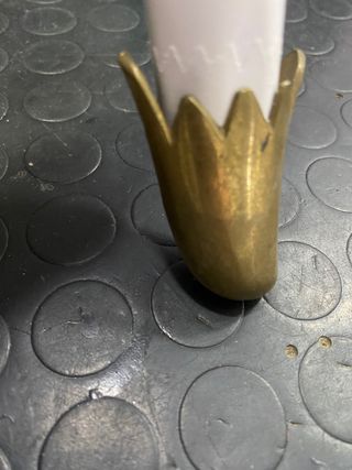 Scarpette per mobili in ottone 