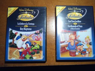 Pack Fábulas cuentos Disney Dvd. de segunda mano por 8 EUR en Bargas en ...