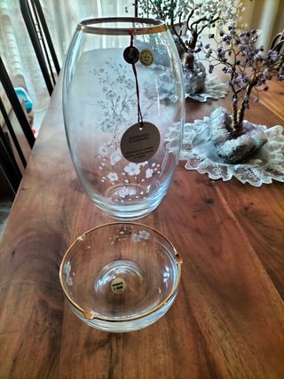 vaso e portacenere coordinati