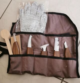 Kit intaglio legno nuovo