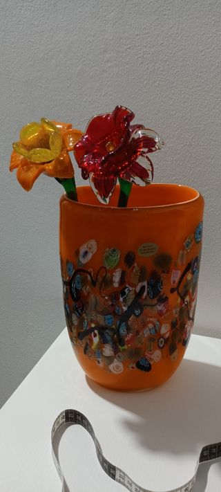 vaso con fiori
