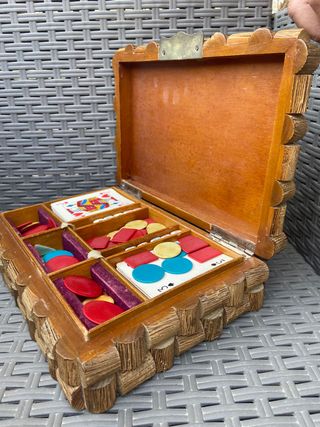 Set carte molto vecchio 