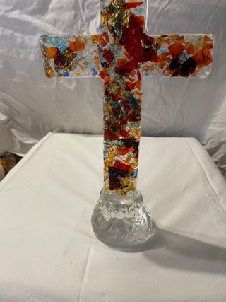 croce in vetro di Murano
