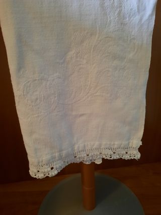 Asciugamano in lino vintage