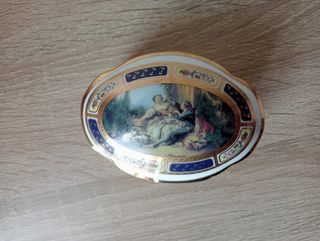 Scatolina in porcellana Limoges - Diamant