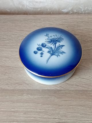 Scatolina portagioie in porcellana Limoges 