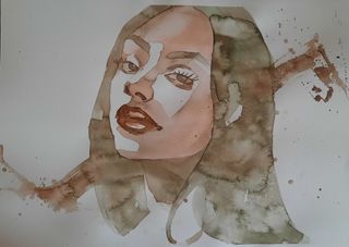 Dipinto originale ad acquarello 