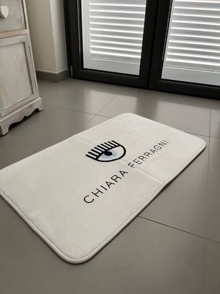 Tappeto Moderno con logo Chiara Ferragni