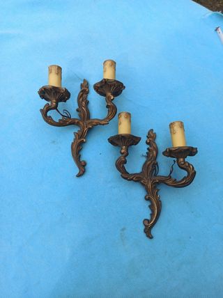 appliques lampade vintage metallo Italia