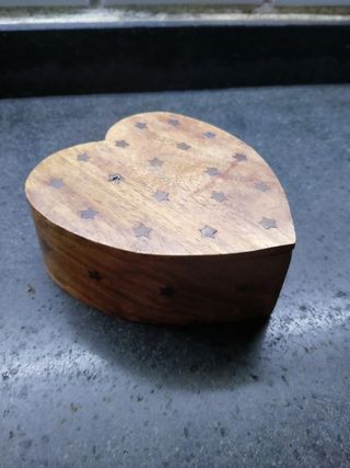 porta caramelle in legno 