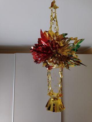 Decorazione in lamina per feste natalizie