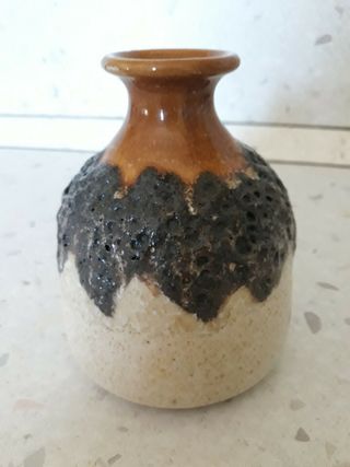 Vaso di modernariato tedesco in ceramica