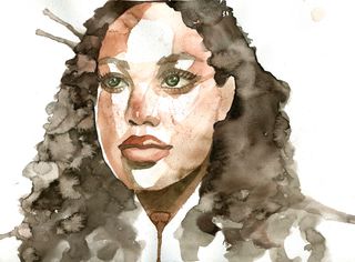 Dipinto originale ad acquarello 