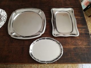 Tre vassoi vintage/Bandeja vintage